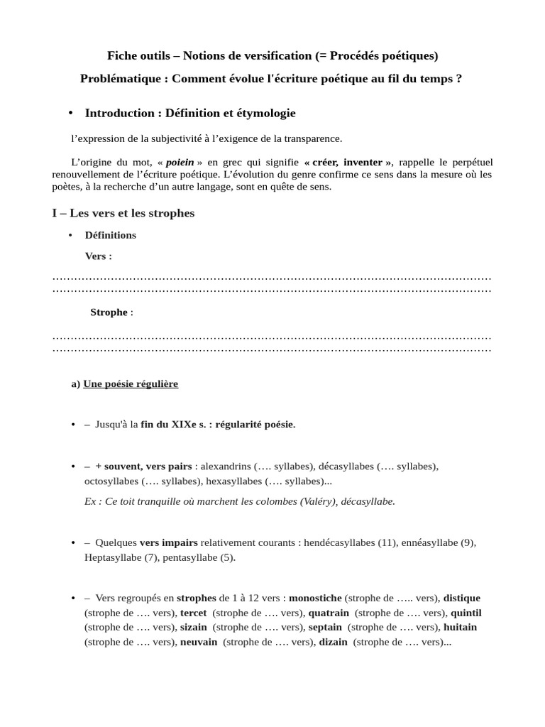 Versification 2 | PDF