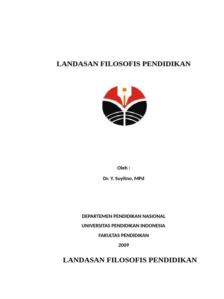 Landasan Filosofis Pendidikan Dasar | PDF