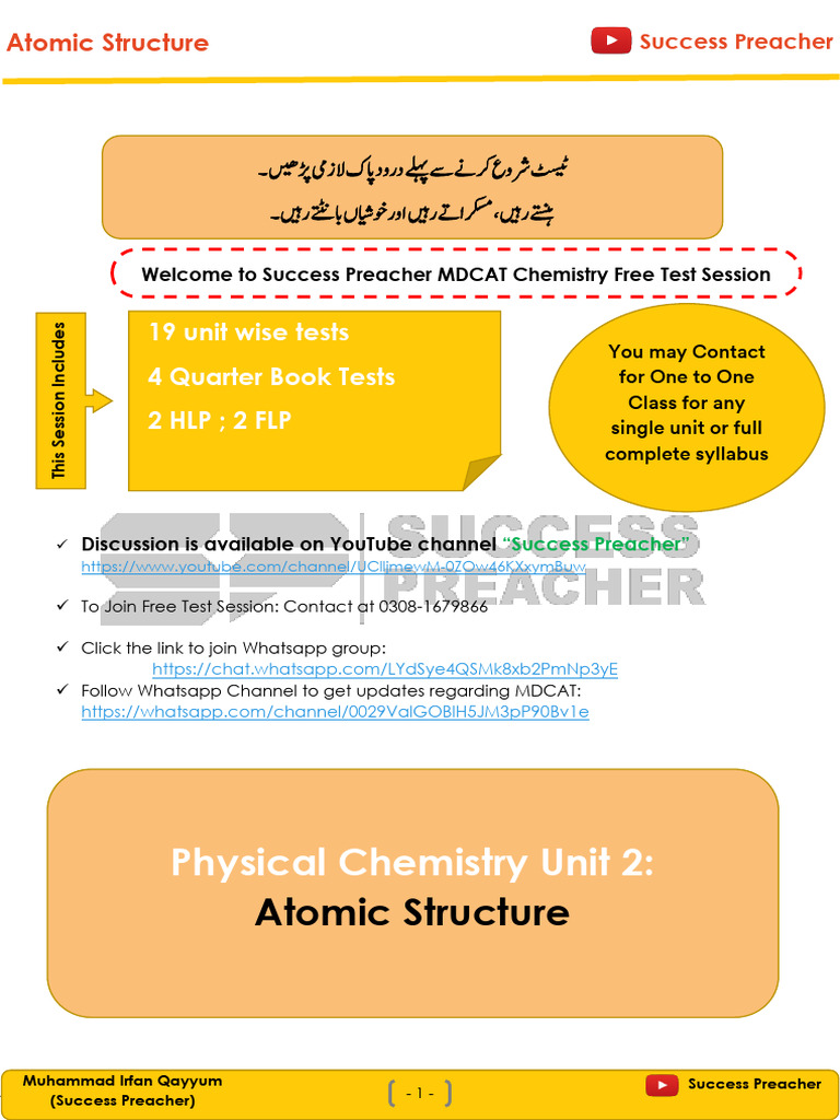 Atomic Structure | PDF | Atomic Orbital | Atoms