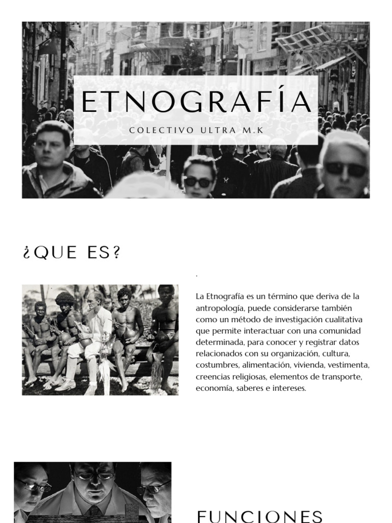 Etnografía | PDF