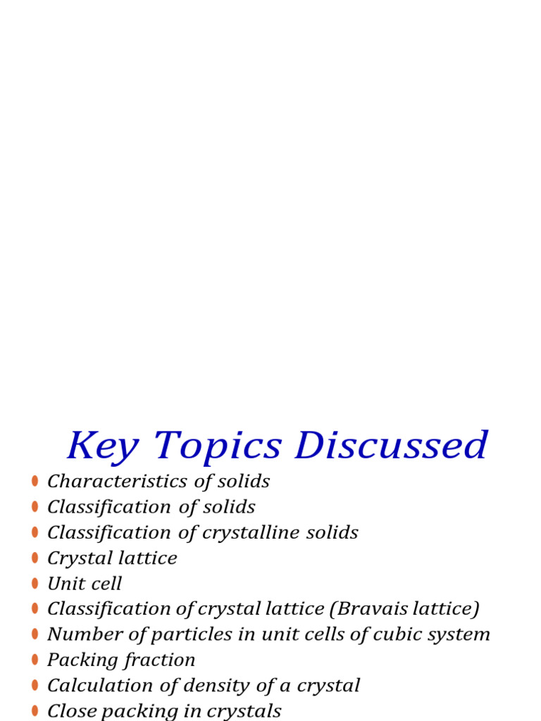Solid State | PDF