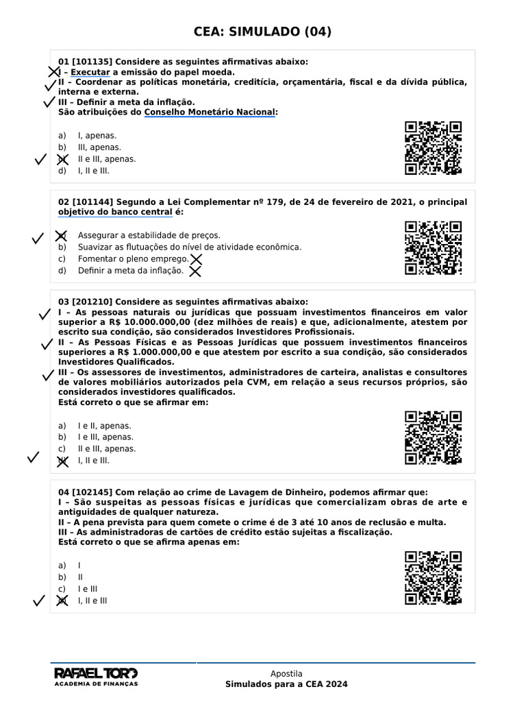 Simulado 4 Editado 2 | PDF