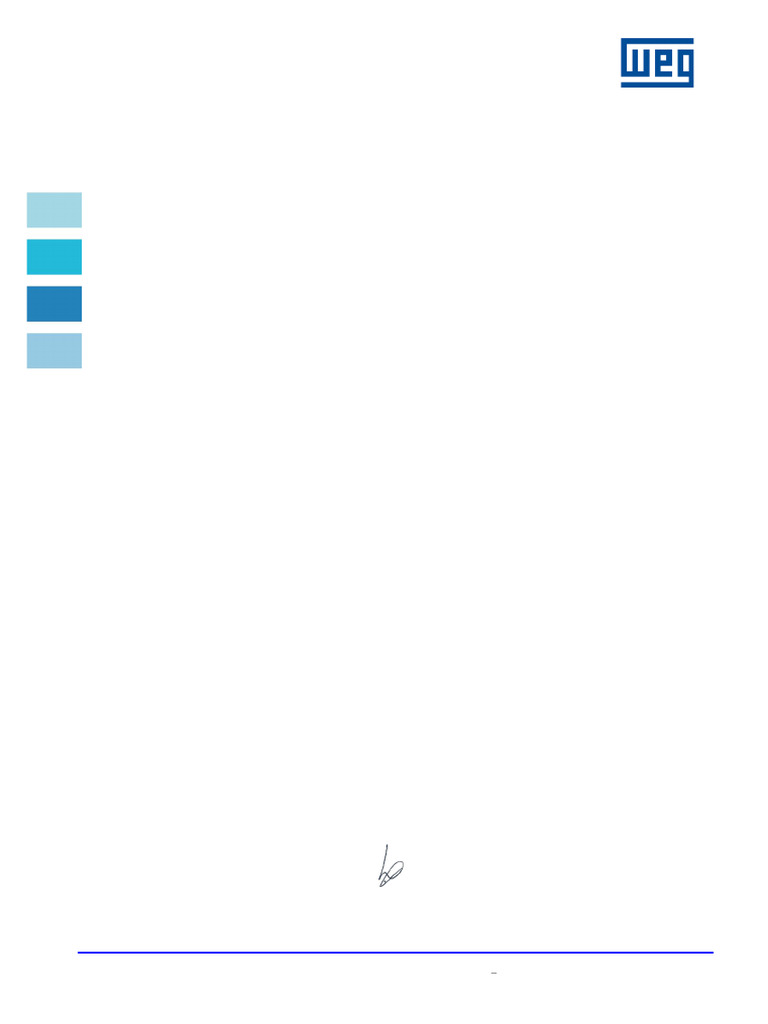 Declaração SIW400G para NBR 16149-16150 e NBR IEC 62116 | PDF