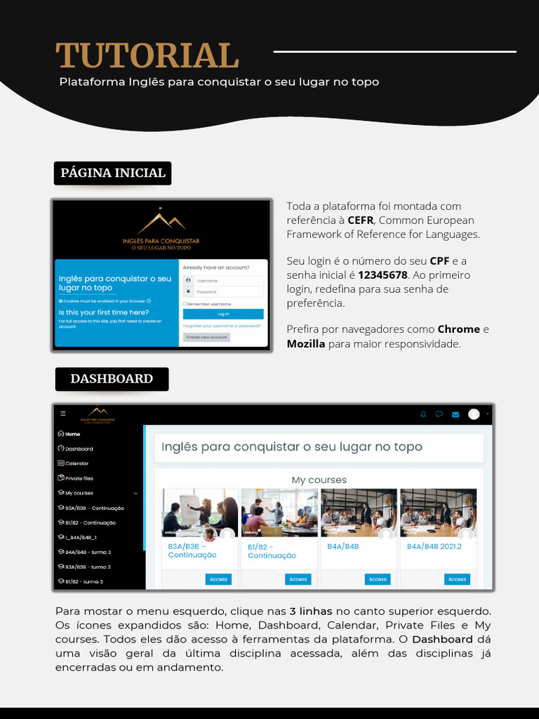 Tutorial - Plataforma | PDF