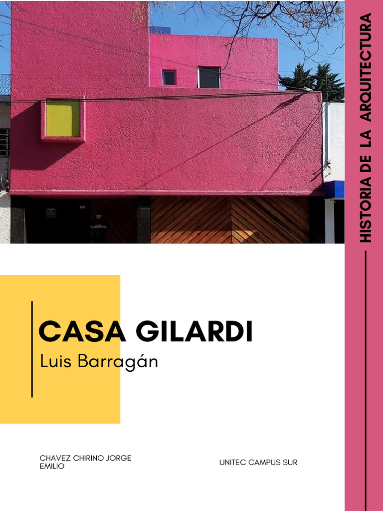 Casa Gilardi Luis Barragán | PDF