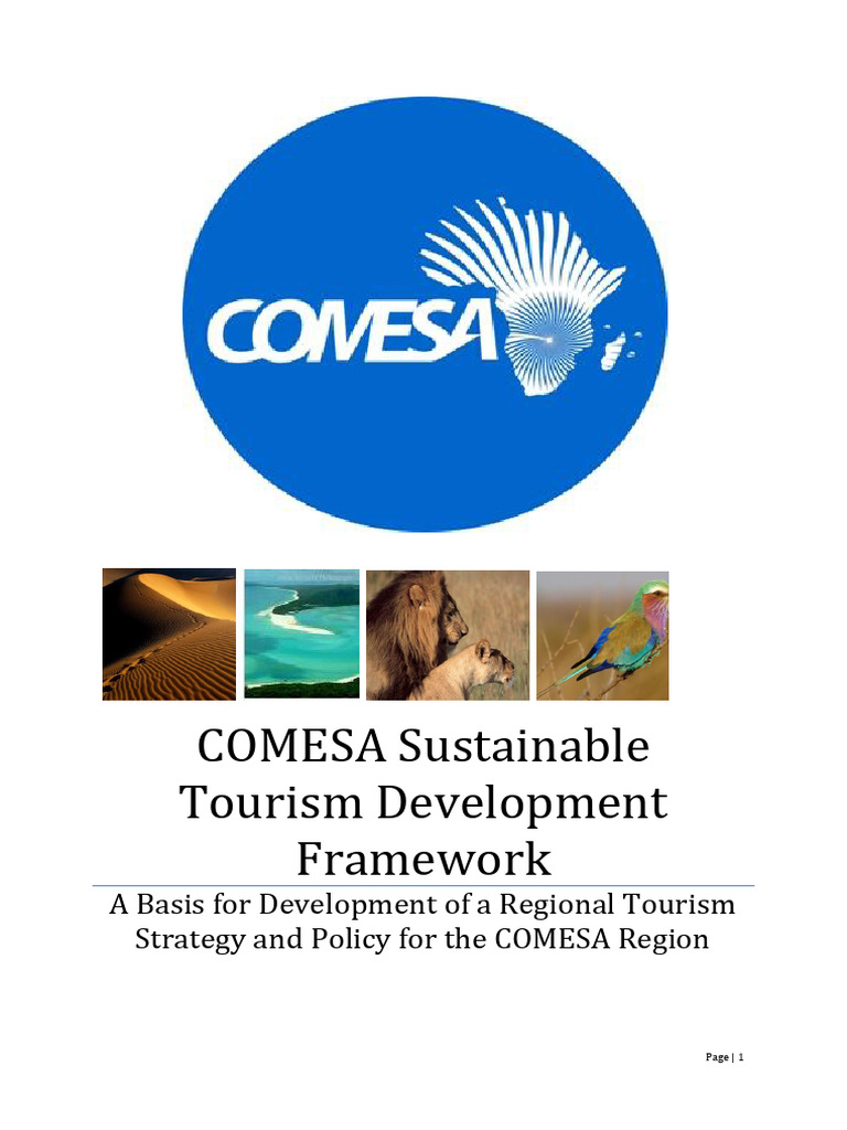 COMESA Sustainable Tourism Development Framework | PDF