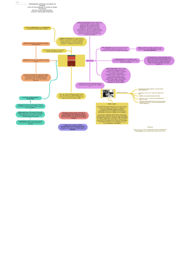 Mapa Conceitual - Clarissa Neto de Bastiani (UENP) | PDF