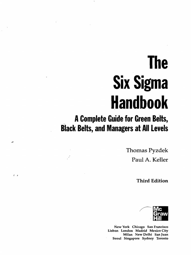 The Six Sigma Handbook A Complete Guide | PDF