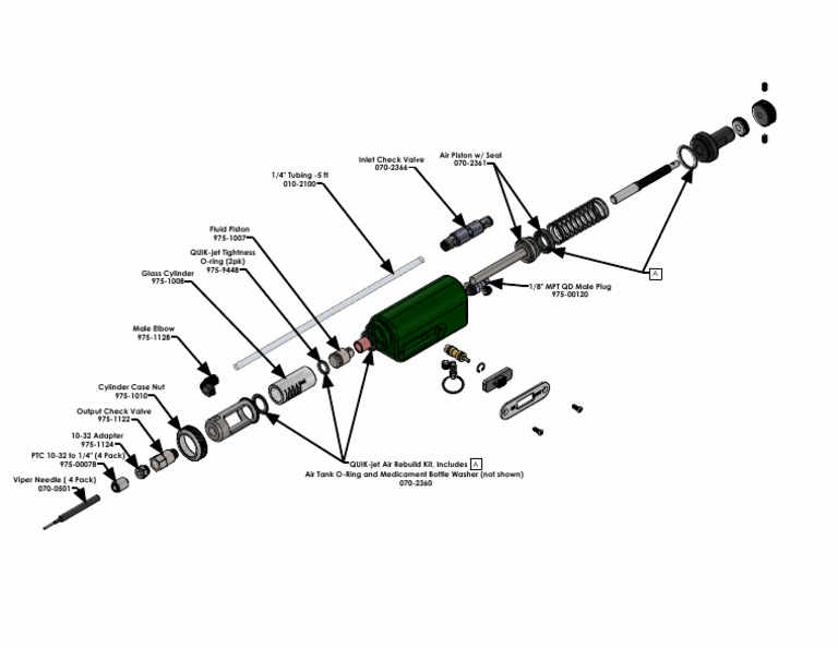Quik-Jet Air Customer Exploded View | PDF