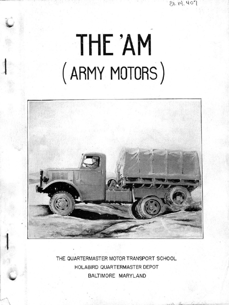 Army Motors V1 N2 May 1940 | PDF