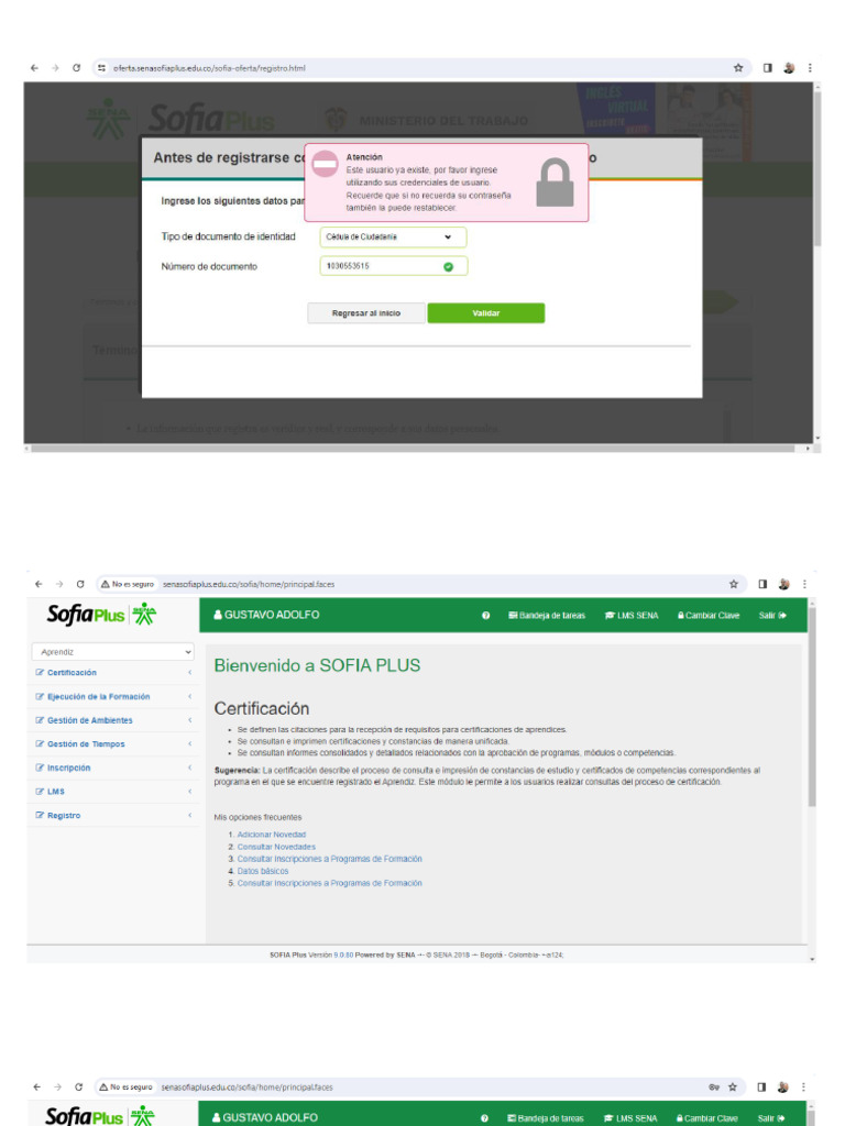 Registro Sofia plus | PDF