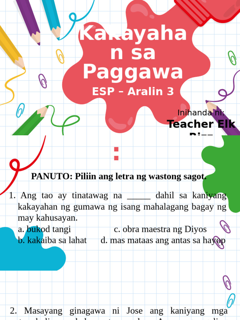 Esp3 Sses q1 Lesson 3 | PDF