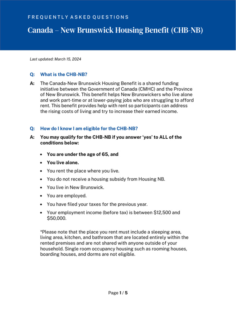 CHB - Frequently Asked Questions - 0 | PDF | Cost Of Living | Career ...