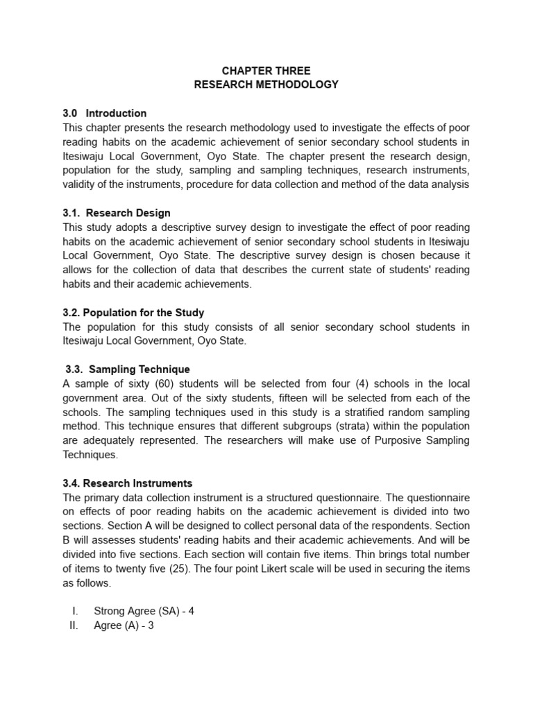 CHAPTER THREE(1) | PDF