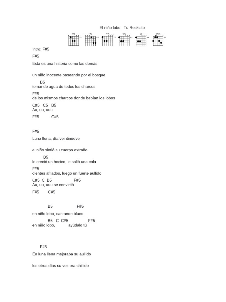 El niño lobo y su blues | PDF