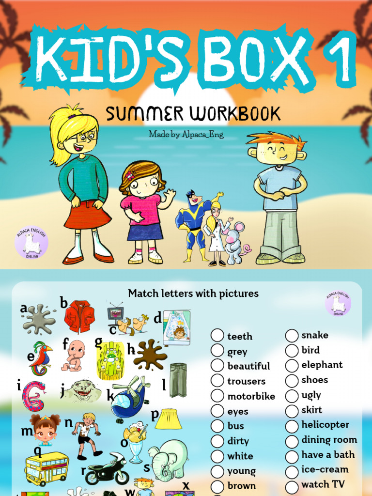 Kid 39 S Box 1 Summer Revision Workbook | PDF