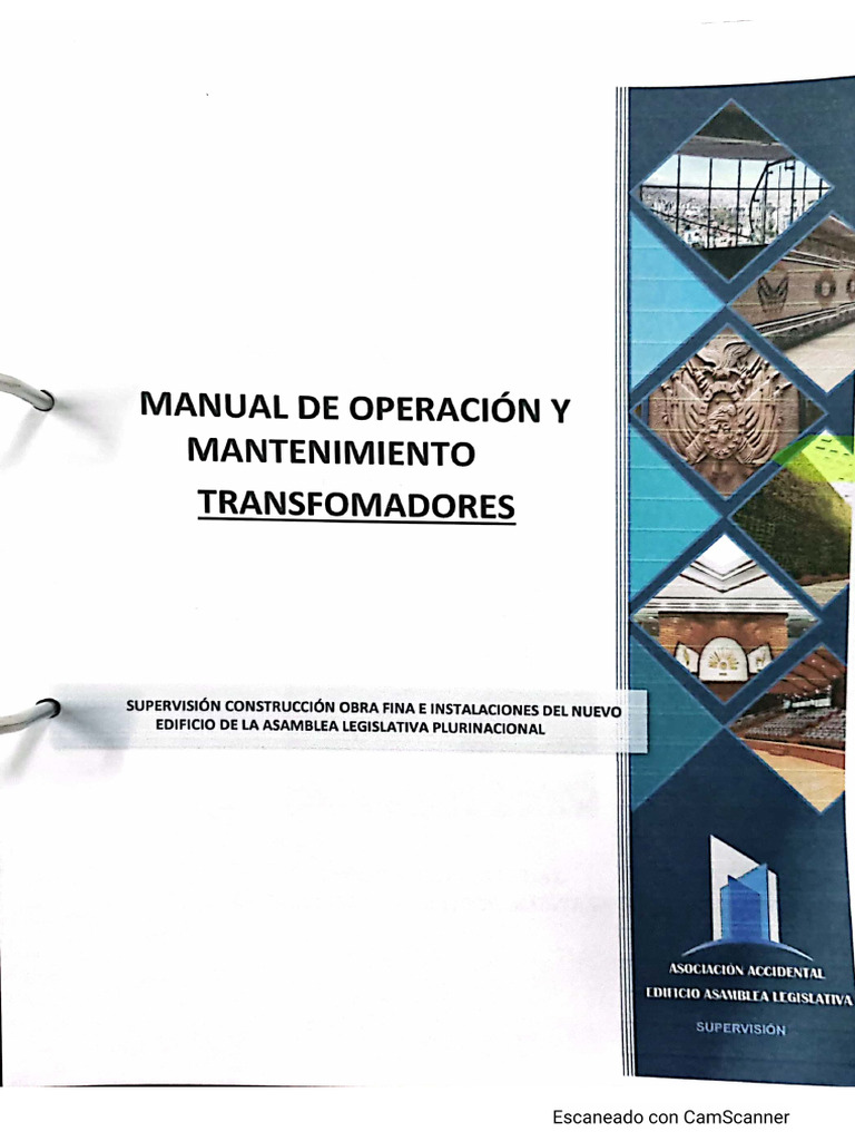 Manual de Operacion y Mantenimiento TRANSFORMADORES | PDF