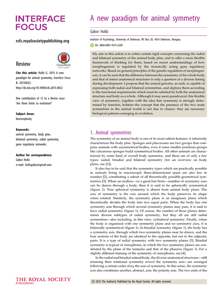 10 1098@rsfs 2015 0032 | PDF