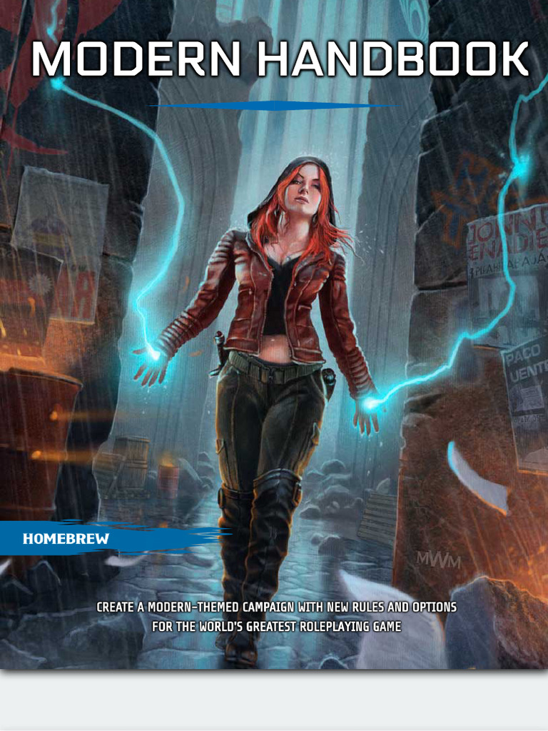 Modern Handbook (5E) - GM Binder | PDF