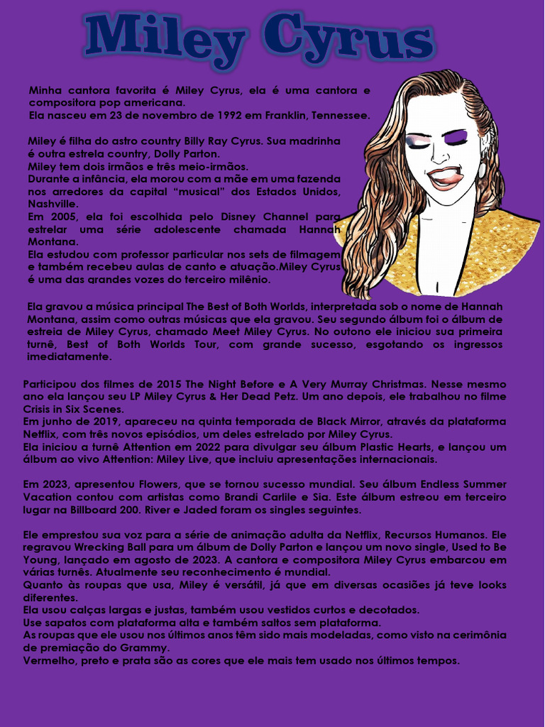 Miley Cyrus | PDF