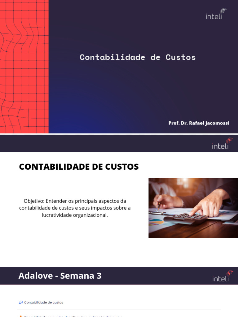 Contabilidade de Custos | PDF
