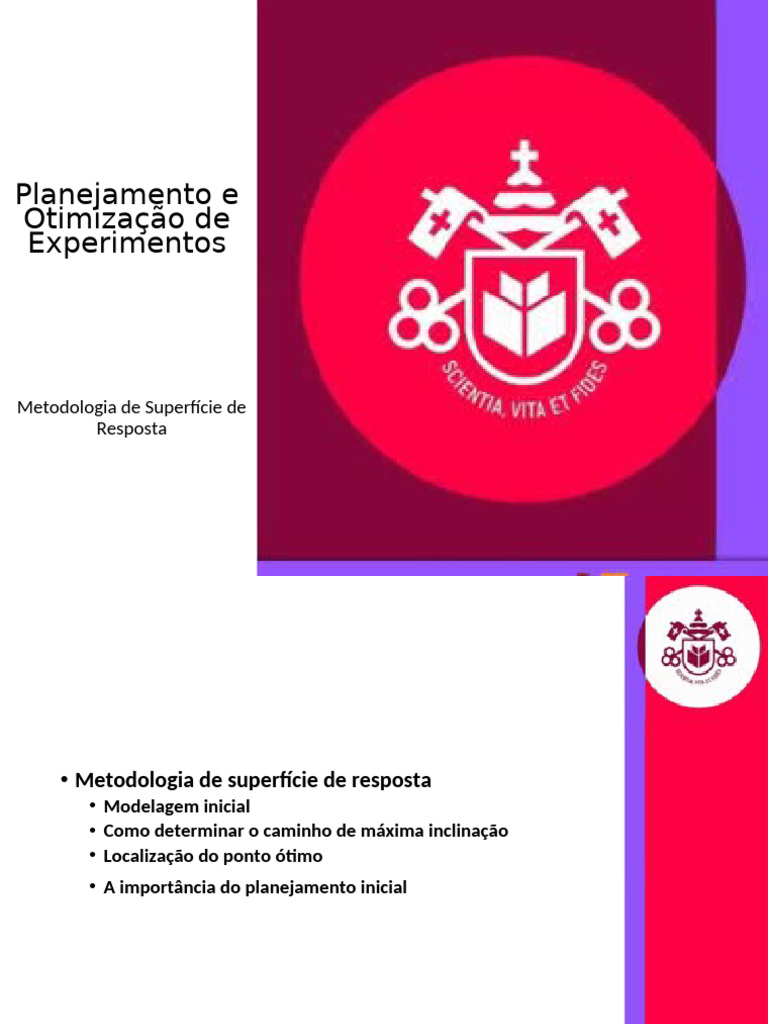 Aula 06 - Metodologia de Superfície de Resposta (RSM) | PDF