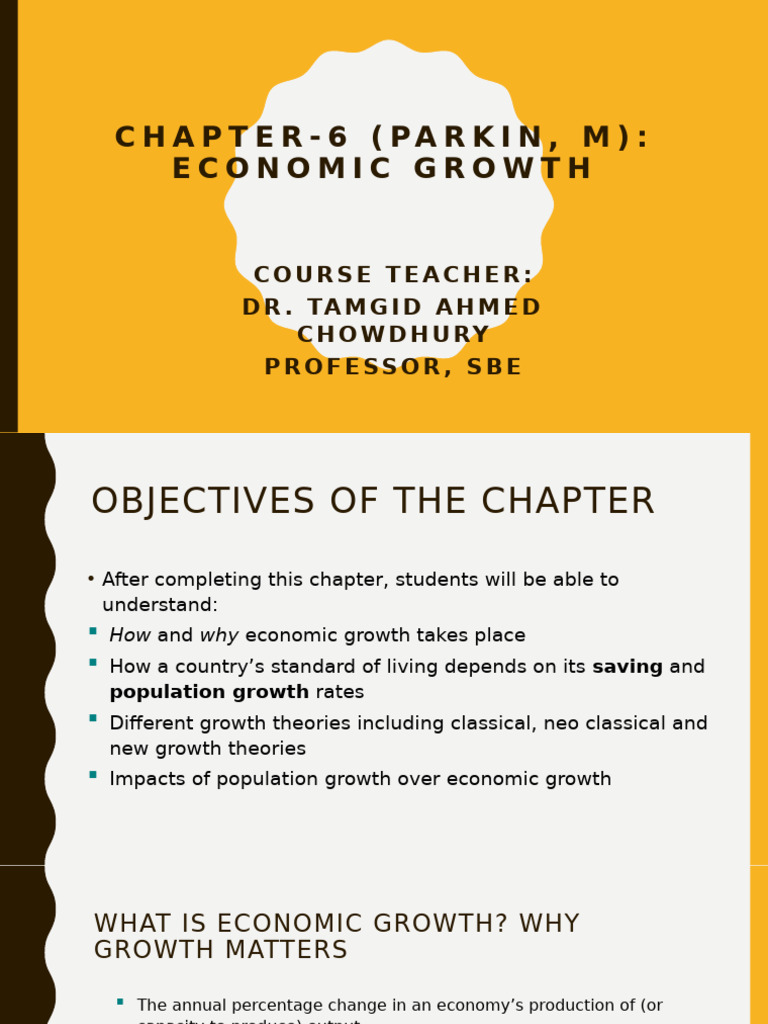 Economic Growth | PDF