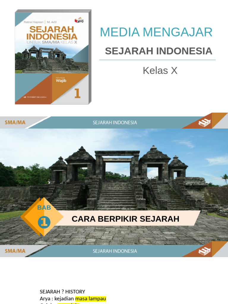 BAB 1 - Konsep Dasar Ilmu Sejarah | PDF BAB 1 - Konsep Dasar Ilmu Sejarah | PDF