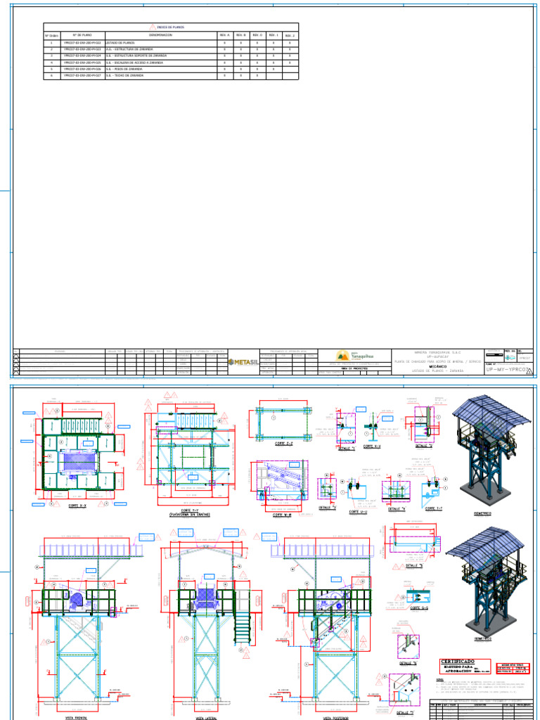 Planos Estructura Zaranda | PDF
