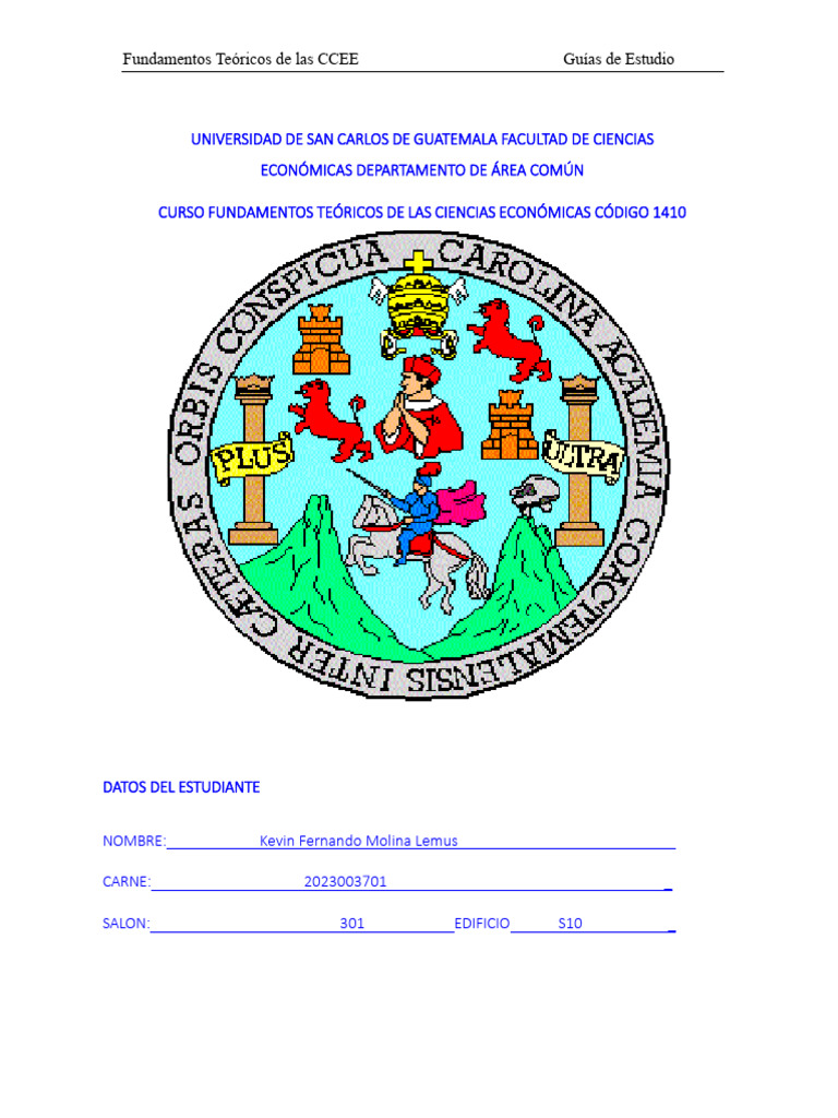 Guia de Trabajo de La 1-5 | PDF