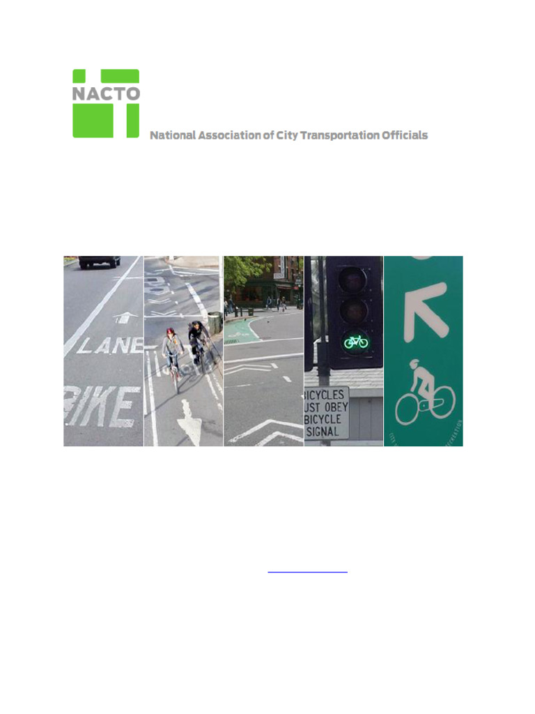 NACTO Urban Bikeway Design Guide | PDF