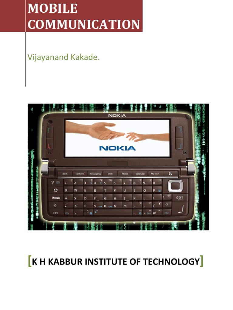 Vijayanand Kakade.: K H Kabbur Institute of Technology | PDF | Short ...