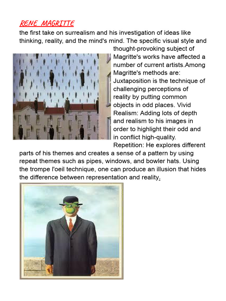 Rene Magritte | PDF