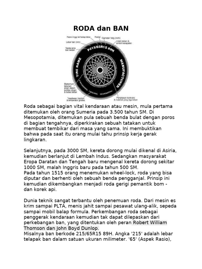 Roda Dan Ban | PDF