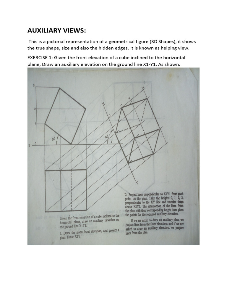 5159 - AUXILIARY VIEWS of A Cube | PDF