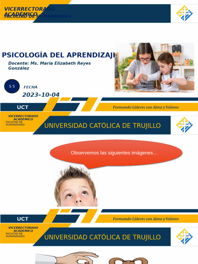 Semana 05 -Psicologia Del Aprendizaje-uct (2) | PDF