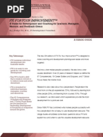 The Leadership Architect Factor and Cluster Sort Cards Quick Reference ...