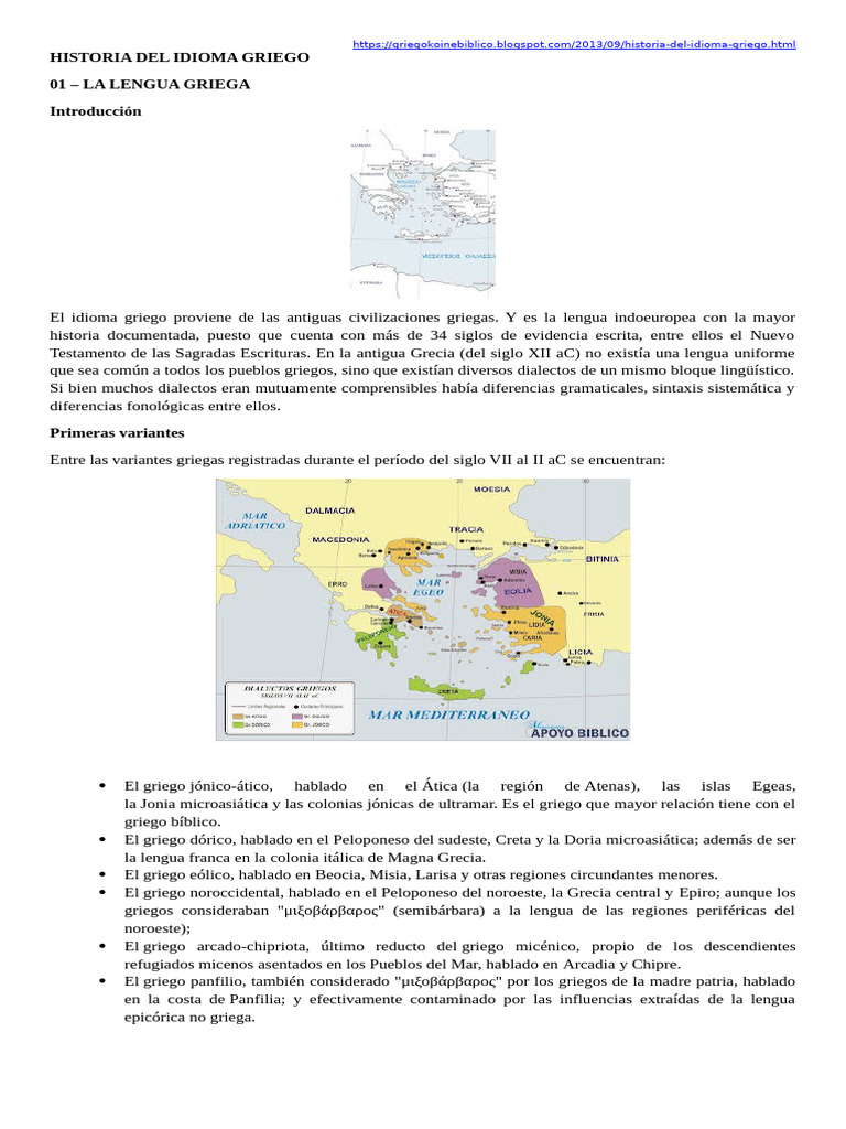 Carta Del Alfabeto Griego Moderno