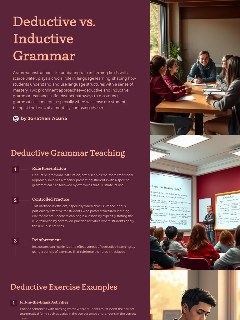 Deductive Vs Inductive Grammar Pdf