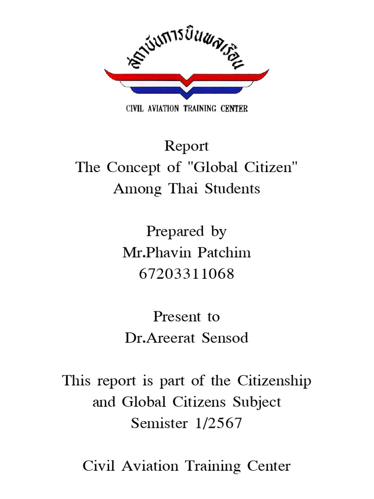 Global Citizen Report PDF | PDF