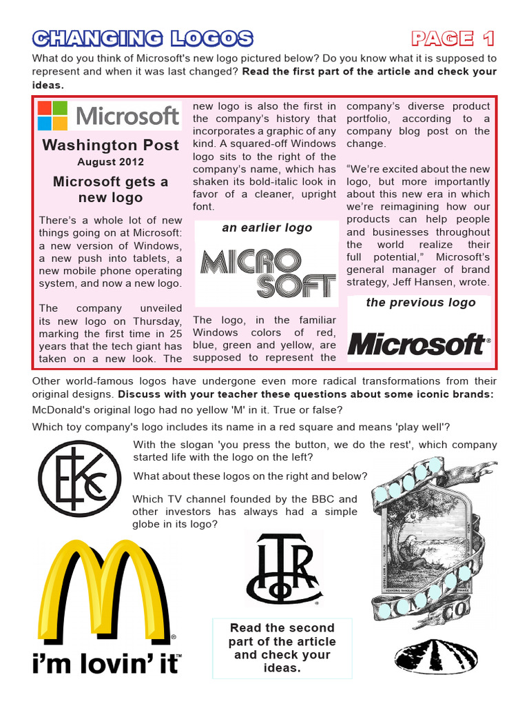 h.changing logos | PDF