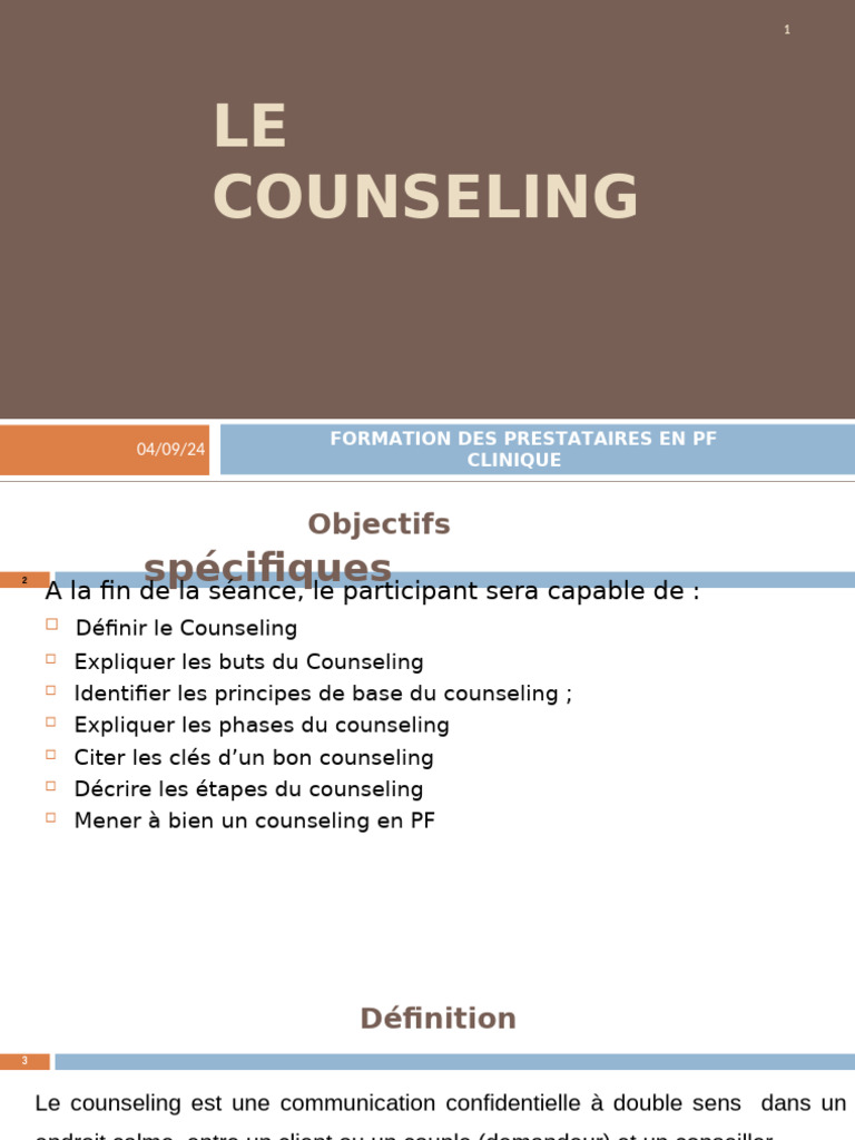 module 11 Counseling | PDF