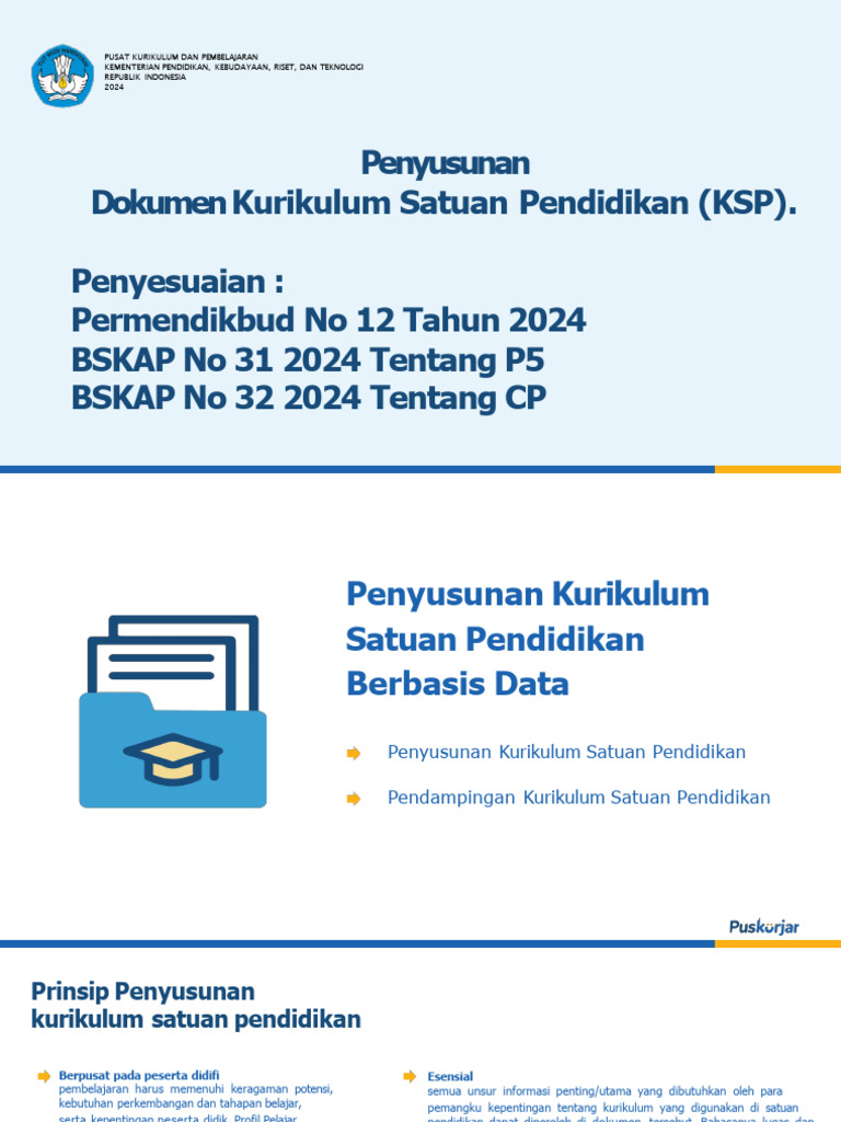 Penyusunan KSP 2024 | PDF