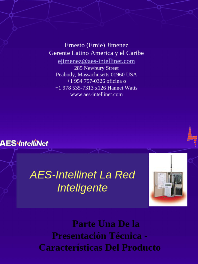 AES-Intellinet Technical Part 1 - Spanish | PDF