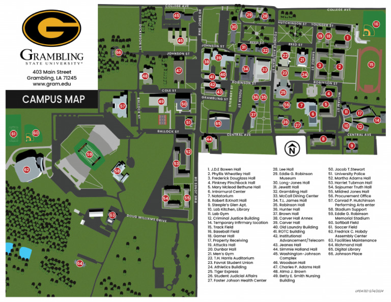 GSU Campusmap 51424 | PDF