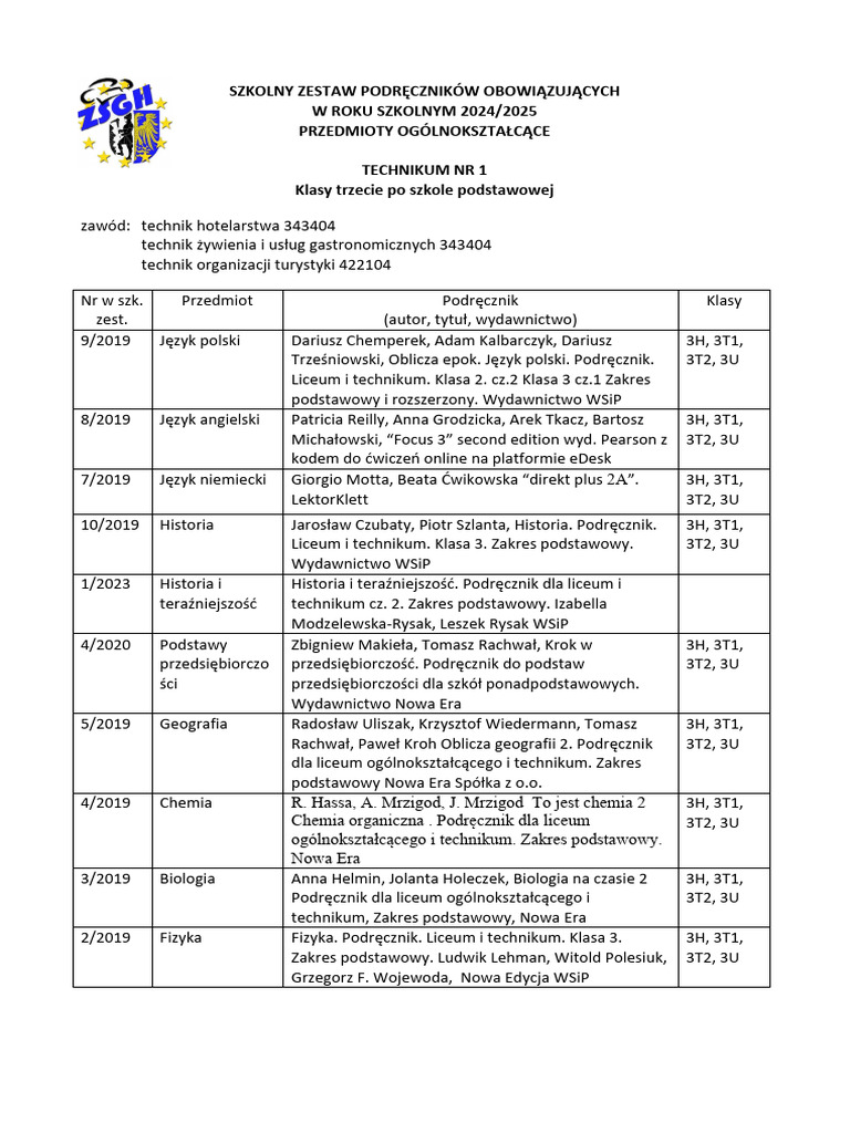 Podreczniki Og 2024 2025 Kl3 | PDF