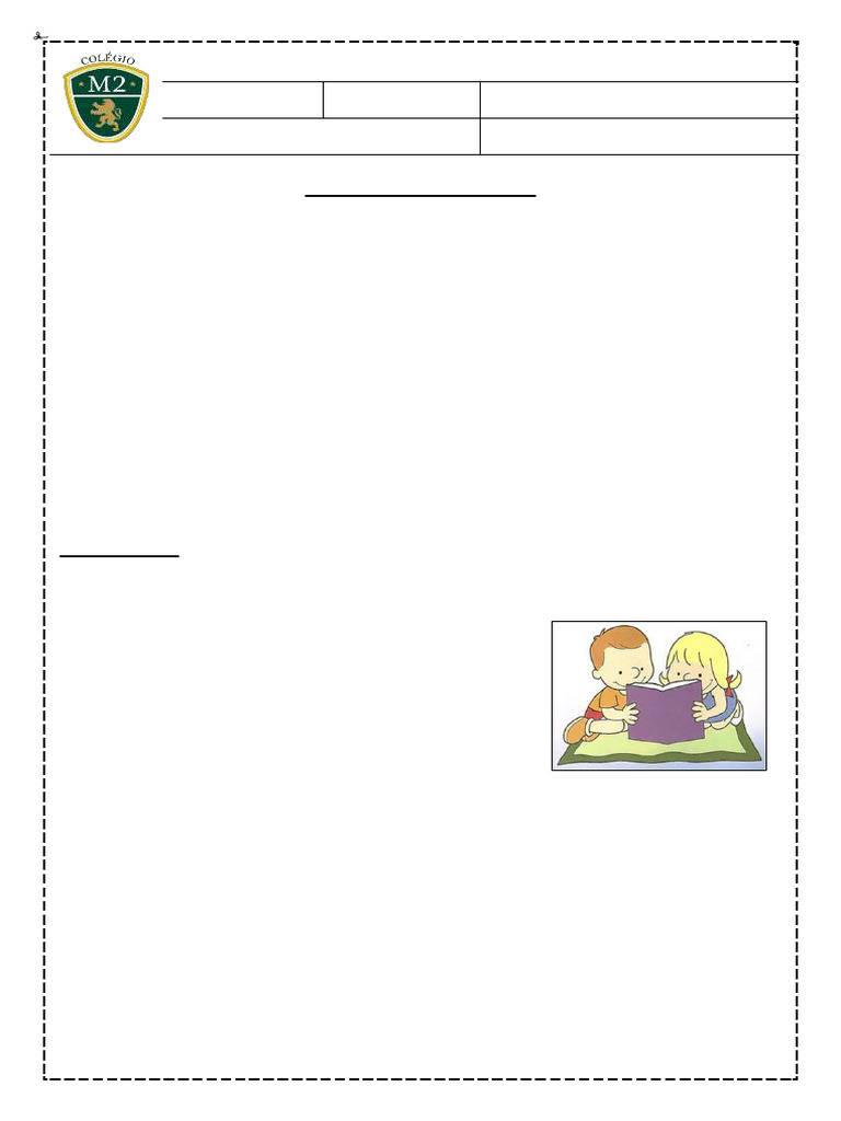 3º Ano - Produção de Texto - Versos, Estrofes e Rima (Poema) | PDF ...