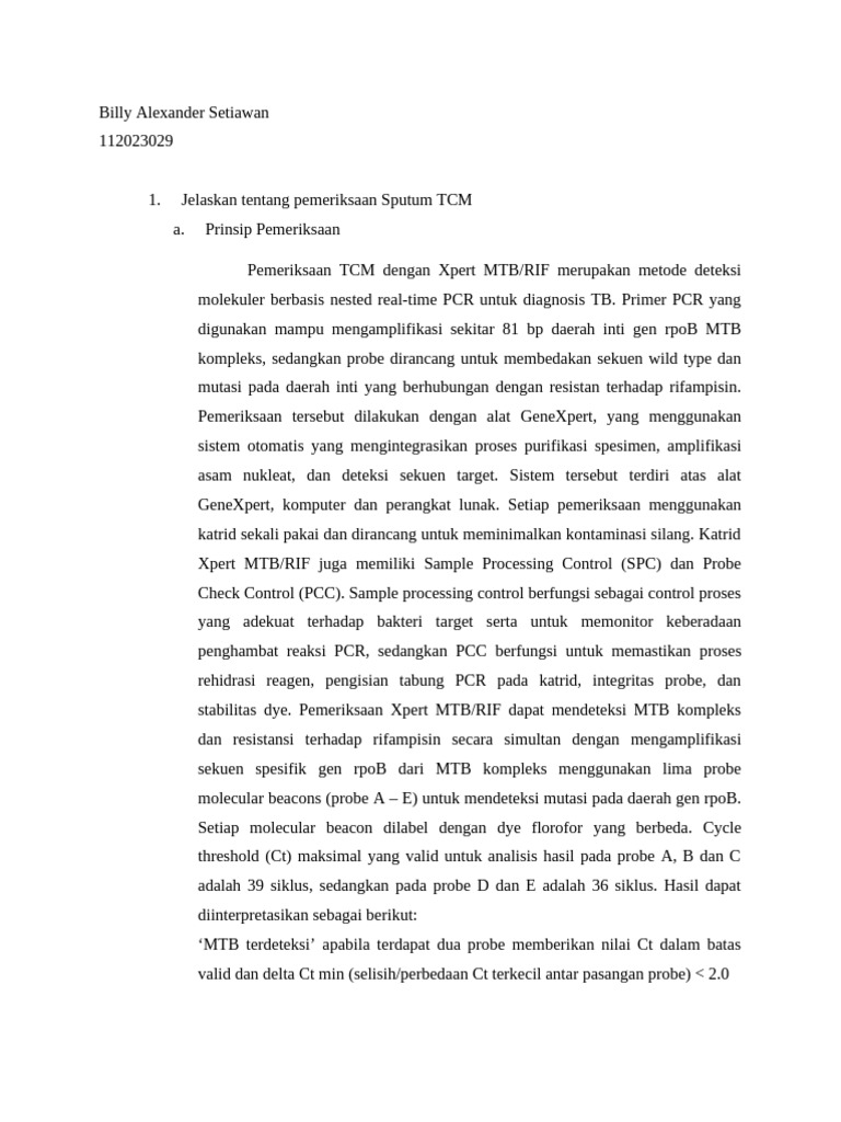 Tugas DR - Ganda, SP.P | PDF