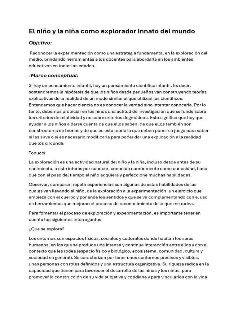 ¿Cómo ser un explorador del mundo | PDF ¿Cómo ser un explorador del mundo | PDF