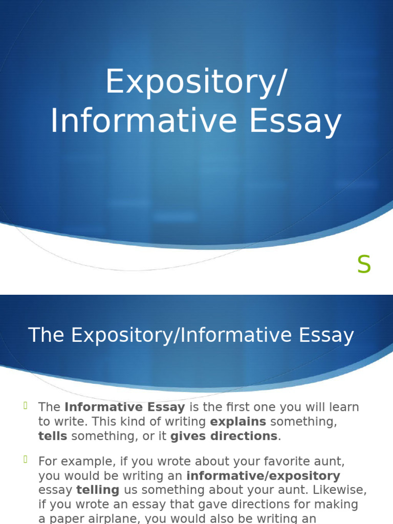 Informative Essay | PDF